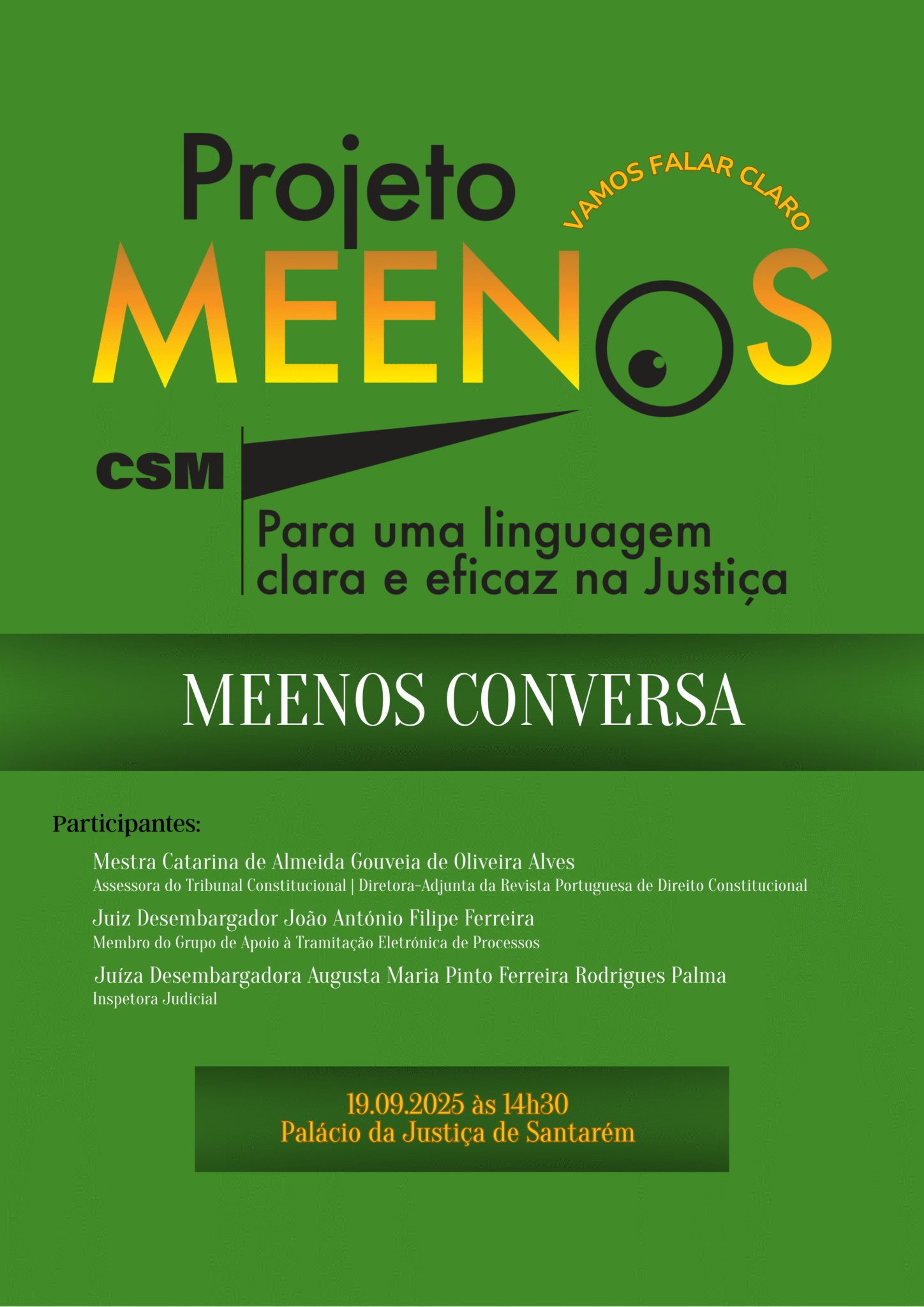 Projeto Meenos - Tribunal Judicial da Comarca de Santarém